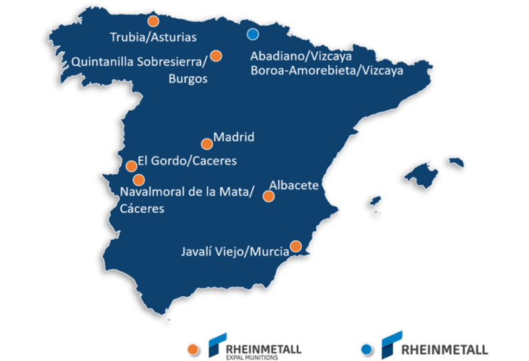 Rheinmetall en España | Rheinmetall Expal Munitions, S.A.U.